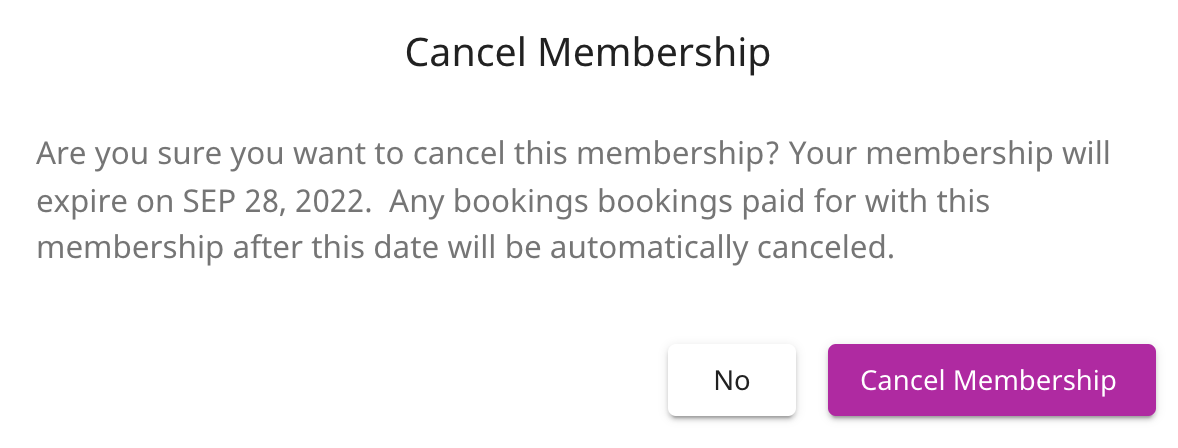 Manage and Cancel a Membership – OfferingTree Support