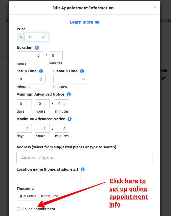 Online Appointments With OfferingTree – OfferingTree Support