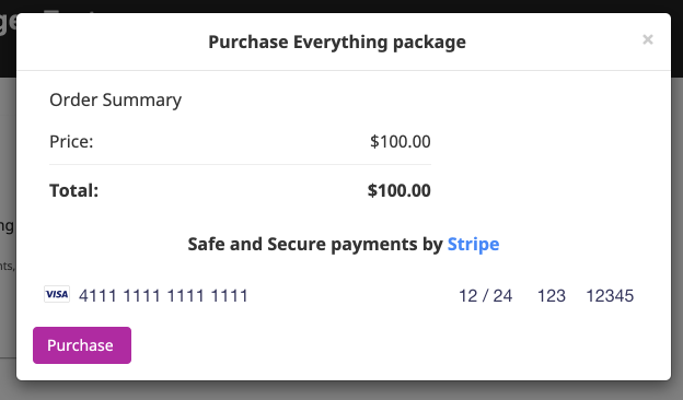 Purchase and Use a Package – OfferingTree Support