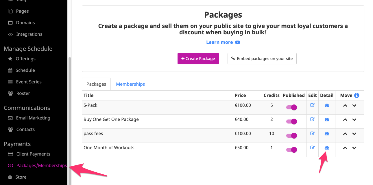 Give a package to anyone – OfferingTree Support