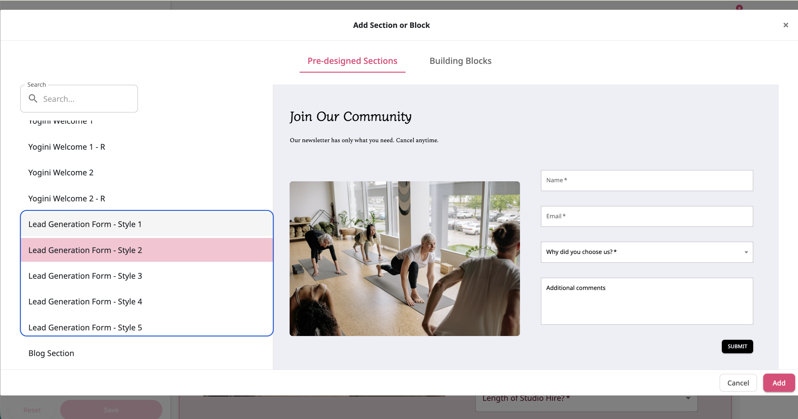 Create Custom Forms – OfferingTree Support