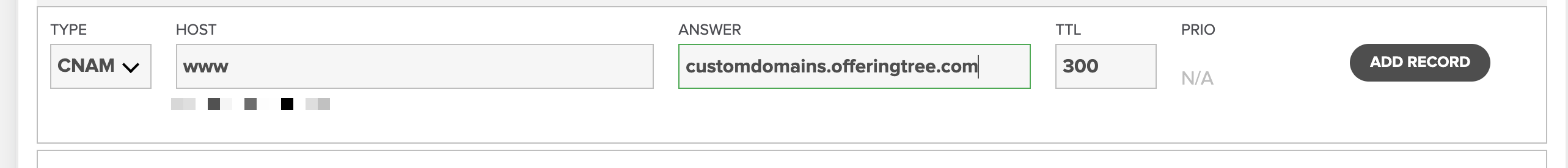 How to use your Name.com domain on OfferingTree – OfferingTree Support